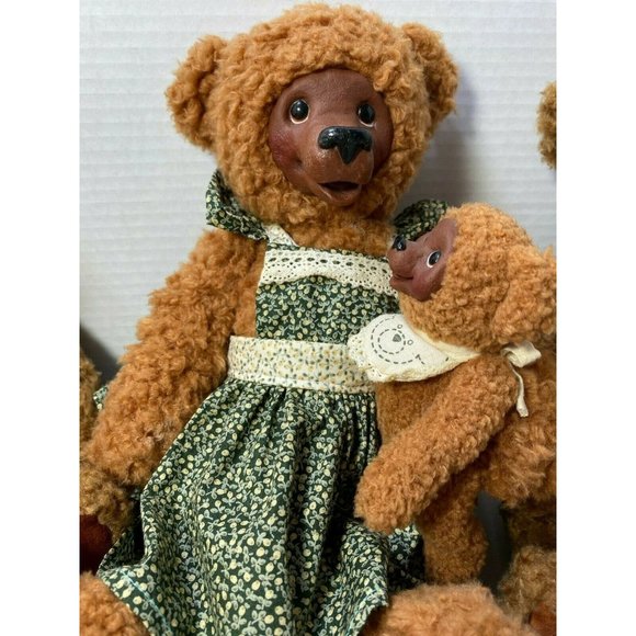 Gund | Other | Vintage Gund Cinnabears Family Nana Nutmeg Grandpa Basil ...